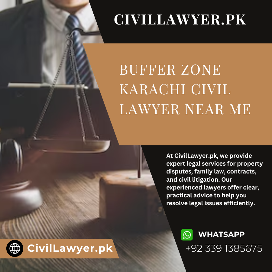 Civil Advocate in Buffer Zone Karachi